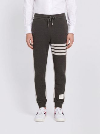 Thom Browne Jogginghose aus Baumwolle mit ikonischem 4-Bar-Streifen von