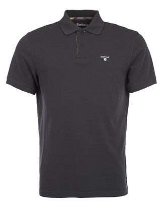 Barbour Piqu&eacute;-Poloshirt mit Logo-Stickerei, Tailored Fit in