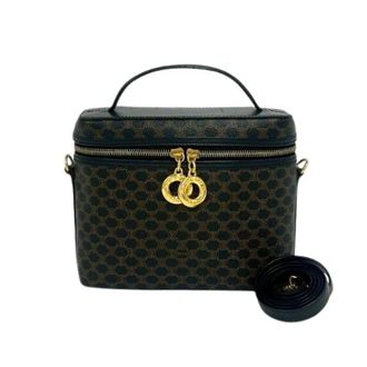 Celine Sac bandouli&egrave;re 2-en-1 en cuir Macadam Triomphe Pre-owned - Femme - Pre-owned - Noir - Taille: ONE Size