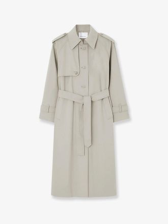 Frankie Shop Riva cotton blend trench coat - THE FRANKIE SHOP - gender_Woman
