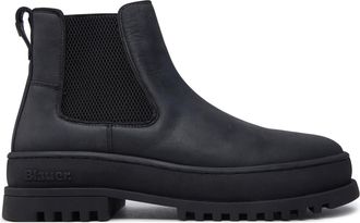 Blauer Klassische Stiefeletten Blauer Iuka F4IUKA02 Schwarz