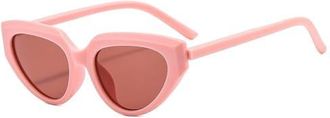 Generic Lunettes De Soleil Vacances &Agrave; Petite Monture For Femmes Et Hommes, For Les D&eacute;placements En Plein Air La Conduite(Pink)