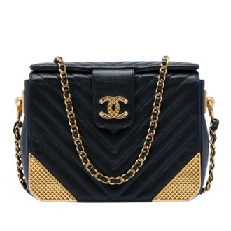 Chanel Pre-owned Quilted Crossbody Bag - - Pre-owned - Damen - Schwarzk - ONE SIZE