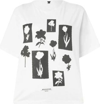 Max Mara Femme, Tops, Blanc, Taille: 38 FR T-Chemises