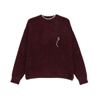 BONSAI Pull &agrave; col rond - Homme - Pulls - Brun - Taille: XL