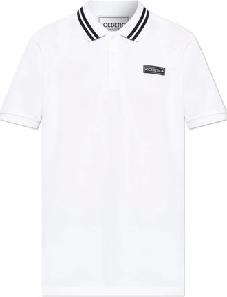 Iceberg Homme, Tops, Blanc, Taille: S Polo avec &eacute;cusson logo