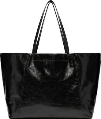 Liebeskind BERLIN Chudy Paper Touch Crinkle Shopper L Black