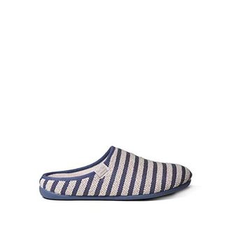 Toni Pons Chaussons de maison pour femmes en tissu de coton - MELY - Marine, 35 EU