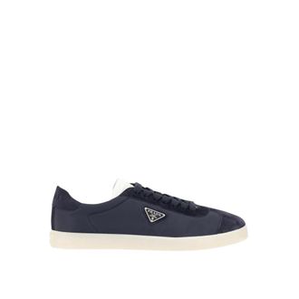 Prada Stilvolle Low-Top-Sneaker f&uuml;r den Alltag - - Shoes - Herren - Blau - 40 1/2 EU