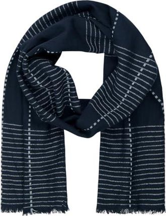 Lindenmann Mens Scarf/Textile Scarf for Men blue