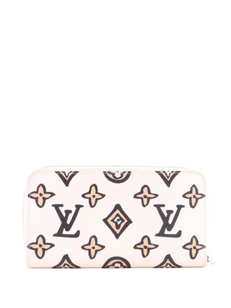 Louis Vuitton Zippy Wallet Wild at Heart Monogram Giant small wallets - Tons neutres
