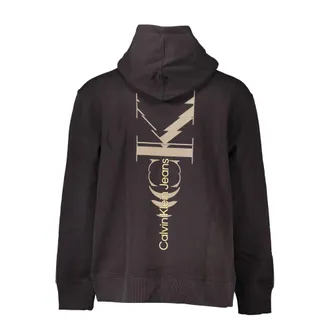 Calvin Klein Cotton-Blend Hoodie - Black