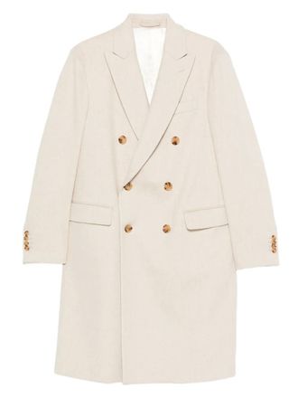 Lardini manteau à boutonnière croisée - Tons neutres