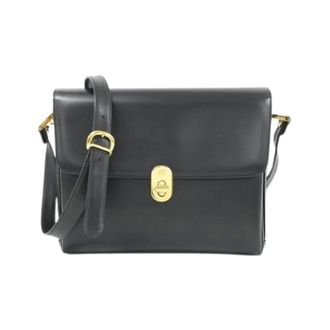 Gucci Sac bandouli&egrave;re en cuir pr&eacute;-poss&eacute;d&eacute; - Femme - Pre-owned - Noir - Taille: ONE Size