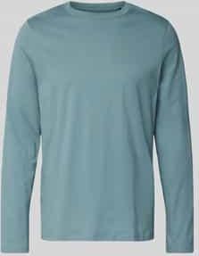 Schiesser Longsleeve mit geripptem Rundhalsausschnitt