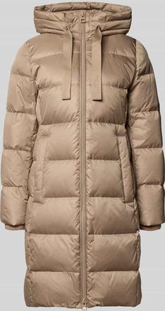 Marc O'Polo Regular Fit Daunenmantel mit Label-Print