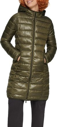 QS by s.Oliver Damen 2154269 Steppmantel mit Kapuze, 7934, 38