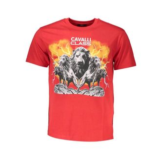 Cavalli Herren, Oberteile, Rot, XLGr&ouml;&szlig;e