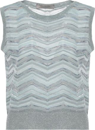 D.exterior Femme, Pulls, Bleu, Taille: 38 FR Tiffany Top