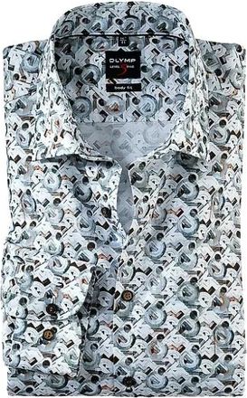 Olymp Casual Shirts - - Shirts - Herren - Mehrfarbig - 3XL