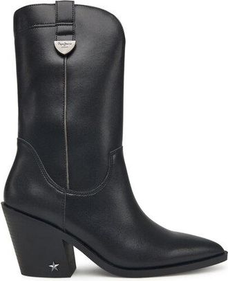 Pepe Jeans London Cowboystiefel Gina Western W PLS500017 Schwarz