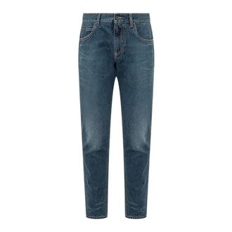 Dolce & Gabbana Regul&auml;re Baumwolljeans - - Jeans - Herren - Blau - L