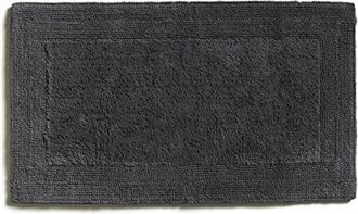 Möve Loft getuftete Badematte 60 x 100 cm aus 100% Baumwolle, graphite