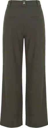 Patrizia Pepe Wide-Leg Palazzo Trousers - Green
