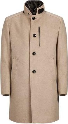 Windsor Manteau col montant en laine m&eacute;lang&eacute;e