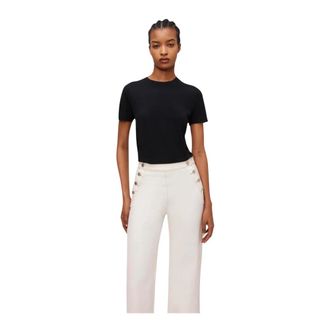 SIMKHAI Sailor Jean Pants - - Trousers - Damen - Wei&szlig; - W29