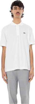 Lacoste Homme, Tops, Blanc, Taille: 3XL Classic Fit Light Piquet Polo