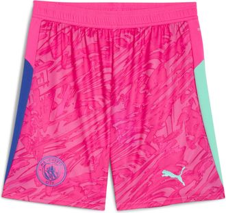 Puma Manchester City 25/26 Torwartshorts Herren, Accessoires, Rosa, XL