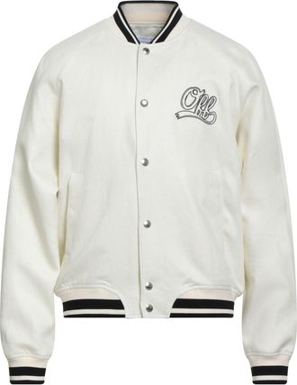 Off-white JACKEN & M&Auml;NTEL - Jeansjacken/M&auml;ntel auf YOOX.COM