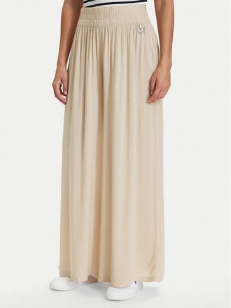 Nautica Palazzohose W126-NALTR-1024-39X Dunkelbeige Regular Fit