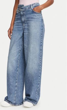 Guess Jeans W6YAJP D1358 Blau Wide Leg