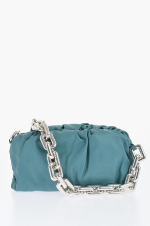Bottega Veneta Leather THE CHAIN POUCH Bag with Magnetic Closure Bottega Veneta