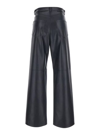 Max Mara Womens Trousers Sospiro Blue Polyester