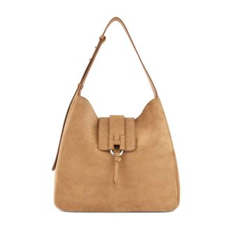 Hogan Femme, Sacs, Brun, Taille: ONE Size Sac bandouli&egrave;re