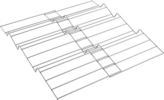 Metaltex Gewürzregal, Silber, 26x42x3cm