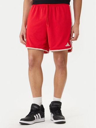 adidas Sportshorts Stadium JZ6857 Rot Regular Fit