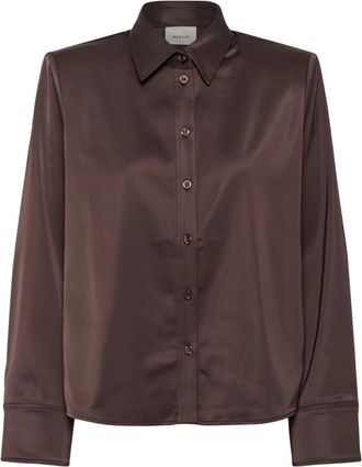 Gestuz Drew Top - - Blouses & Shirts - Damen - Braun - M
