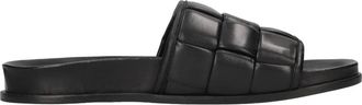 Lorenzo Masiero Homme, Chaussures, Noir, Taille: 41 EU Leather Mule