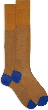 Gallo Gallo, Homme, Sous-v&ecirc;tements, Multicolore, Taille: S Polka Dot Cotton Long Socks