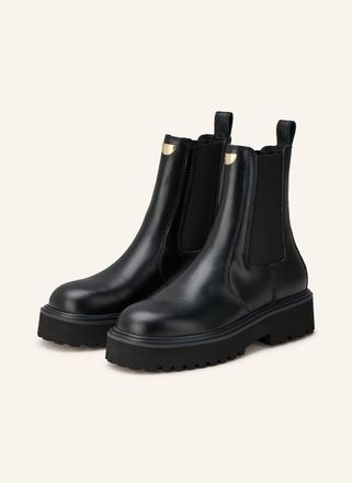 Maje Chelsea Boots schwarz