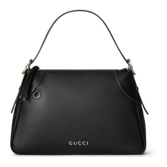 Gucci GG Emblem Schultertasche - - Bags - Damen - Schwarzk - ONE SIZE