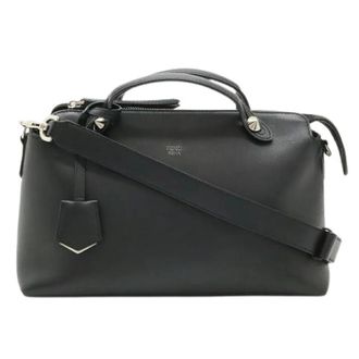 Fendi Pre-owned By The Way Leather 2way Bag - - Pre-owned - Damen - Schwarzk - ONE SIZE