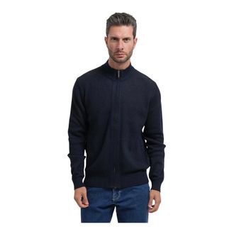 Bugatti Gilet zipp&eacute; - Homme - Pulls - Bleu - Taille: 2XL