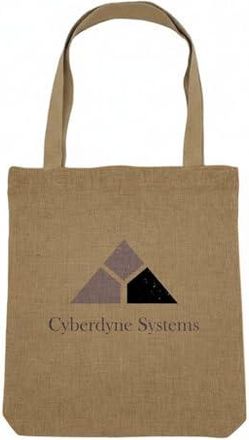 Fabulous Sac Shopping Tote Bag Aspect Lin - Cyberdyne Systems Geek Science Fiction Film - Sac de Courses Toile Epaisse 360g Beige Naturel Cabas Port&eacute; Epaule So