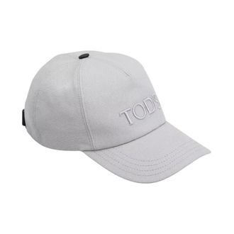 Tod's Homme, Accessoires, Gris, Taille: ONE Size Casquette Grise avec Visi&egrave;re &Eacute;l&eacute;gante