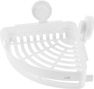 Valiclud Badezimmer Eckregal ohne Bohren Multifunktionales Wandhängeregal aus Robustem Kunststoff mit Hohlraum Drainage Wasserdichter Aufbewahrungskorb für Wc 